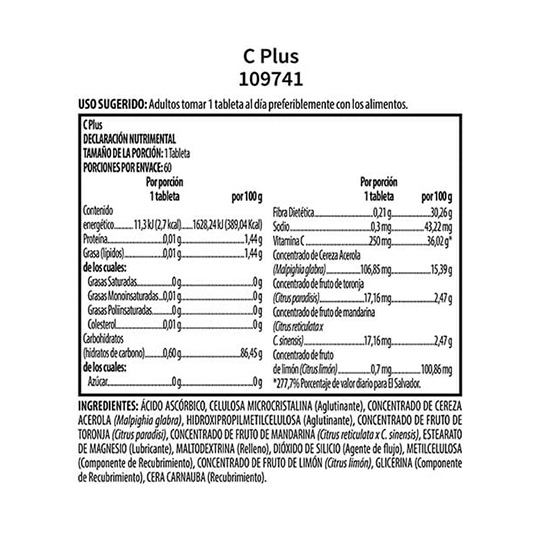 Cuando el consumo diario de vitamina C no es suficiente -C Plus - Amway ...