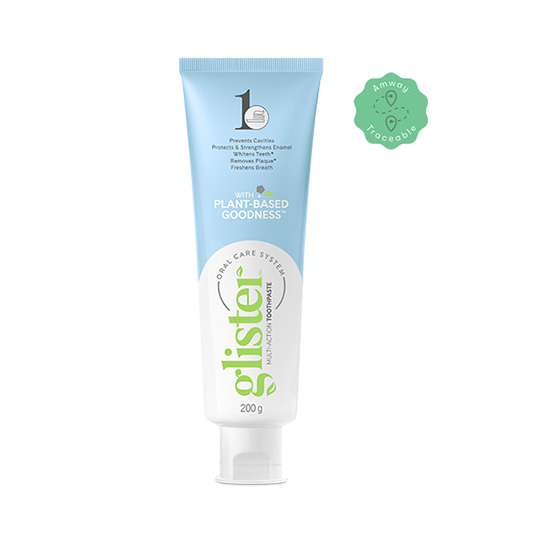 Pasta de dientes multiacción con fluoruro 200 g - Amway México.