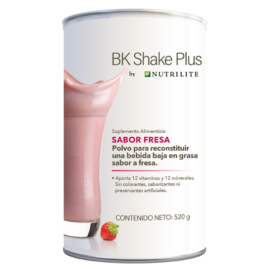 Shake Plus Sabor Fresa - Amway México.